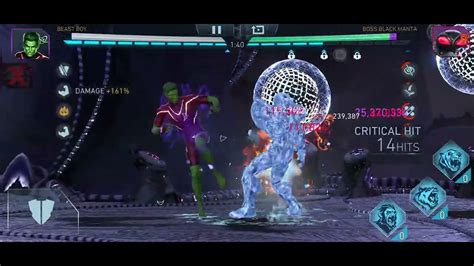 Black Manta One Shot W Bb And Kf Dawn Of Apokolips H7t5 Injustice 2 Mobile Free To Play