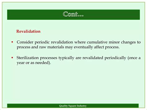 PROCESS VALIDATION PPTX