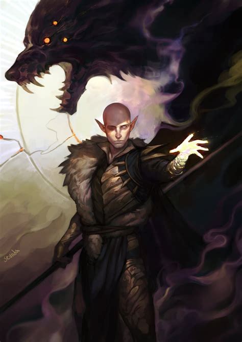 Solas Dragon Age Drawn By Seviida Danbooru