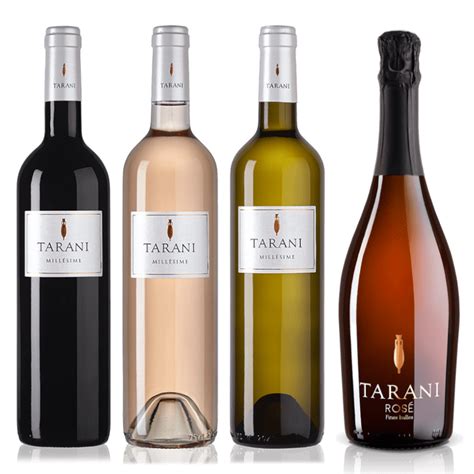 Coffret Découverte Tarani Coffret 4 Bouteilles Vinovalie