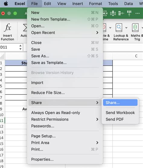 How To Share An Excel File Smart Calculations