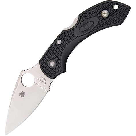 SPYDERCO Dragonfly 2 Lightweight Black, Plain Blade - SC28PBK2