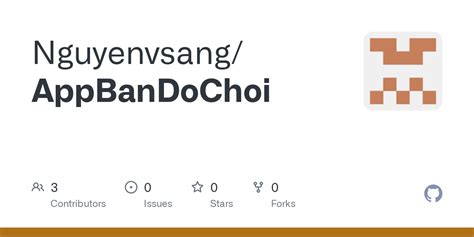GitHub Nguyenvsang AppBanDoChoi