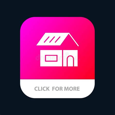 Building Build Construction Home Mobile App Button Android And Ios