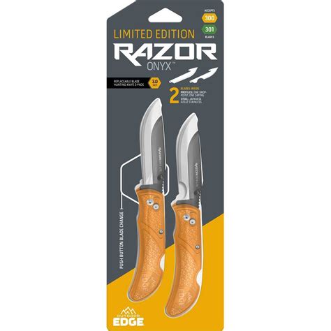 Outdoor Edge Limited Edition Razor Onyx Folding Knife Set Sportsmans