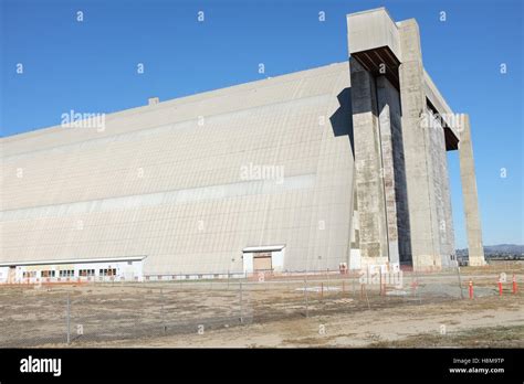Closeup Of Tustin Blimp Hangar Building 29 The Santa Ana Lighter Than