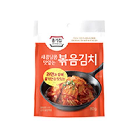종가집 볶음김치80g 배민 장보기∙쇼핑