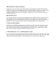 Trader Joes Discussion Docx What Did They Do That Was Unique Trader Joe S Is A Very Unique