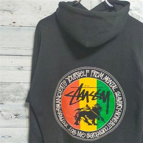 80s Old Stussy Feelin Irie ラスタライオン メルカリ