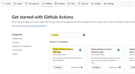 deploying a full stack next js app to azure web app through bitbucket