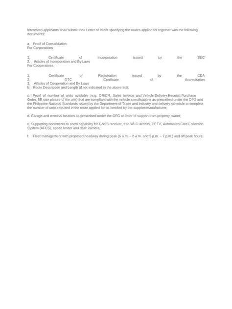 Interested Applicants Shall Submit Their Letter Of Intent Specifying