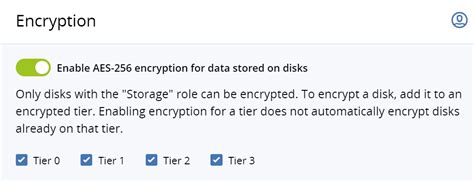 enabling data encryption