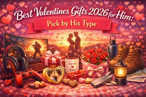 Best Valentines Ts 2026 For Him Pick By His Type Song Card