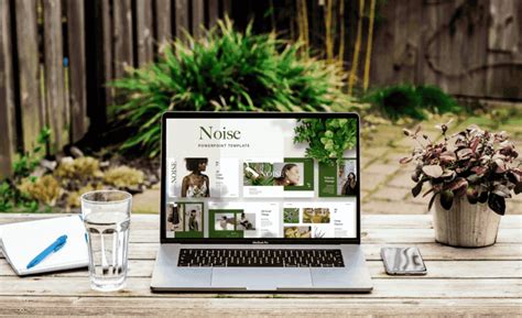 NOISE Powerpoint Template MasterBundles