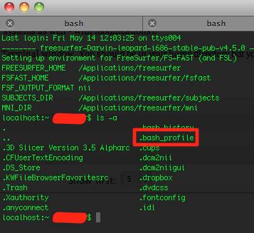 Setting Up A Bash Profile And Aliasing A Program Structural Neuroimaging With OS X