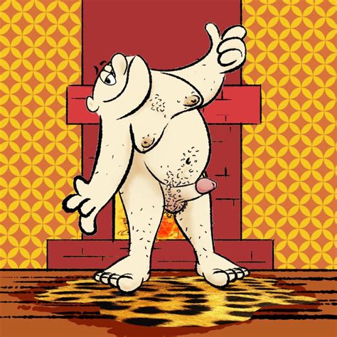 Rule 34 1male Body Hair Clint Clobber Completely Naked Erect Nipples