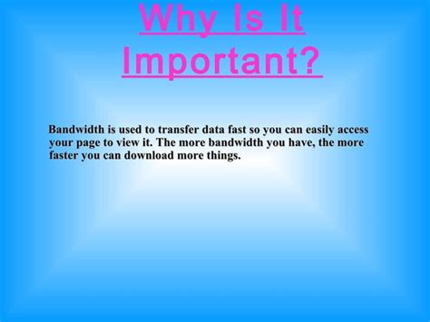 Bandwidth Management Software PPT