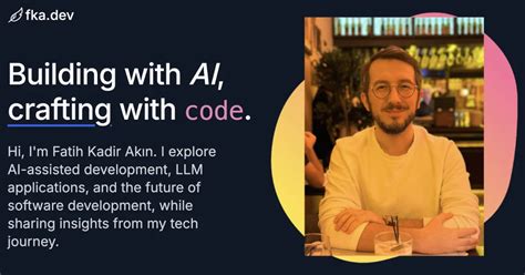 building with ai crafting with code blog fka dev
