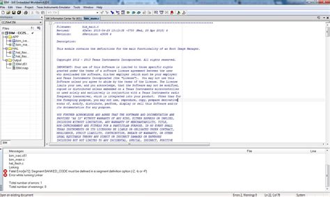 fatal error[e72] segment banked code must be defined in a segment
