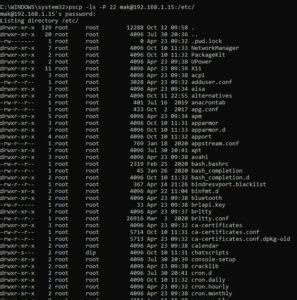 SCP WinSCP PSCP Transférer des fichiers Linux et Windows malekal com