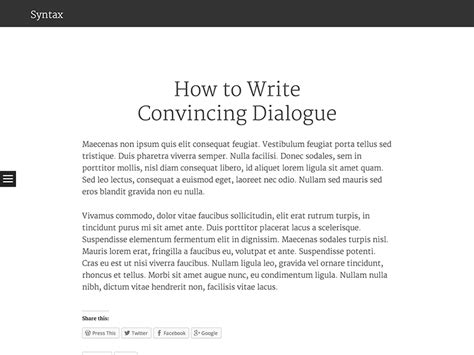 Syntax Theme —