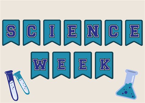 Mash Science Week Freebie Science Week Bunting