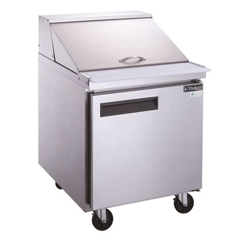 Dukers Dsp29 12m S1 1 Door Commercial Food Prep Table Refrigerator In