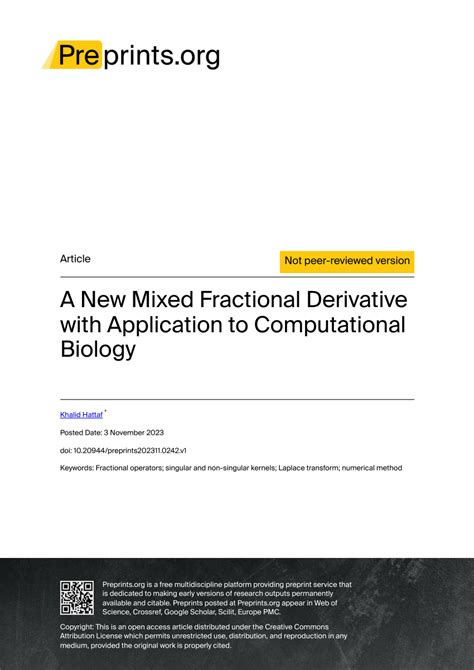 pdf a new mixed fractional derivative with application to