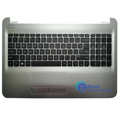Laptop Touchpad Palmrest With Keyboard Hp Ay Ac Af Silver Royal Computer Solution