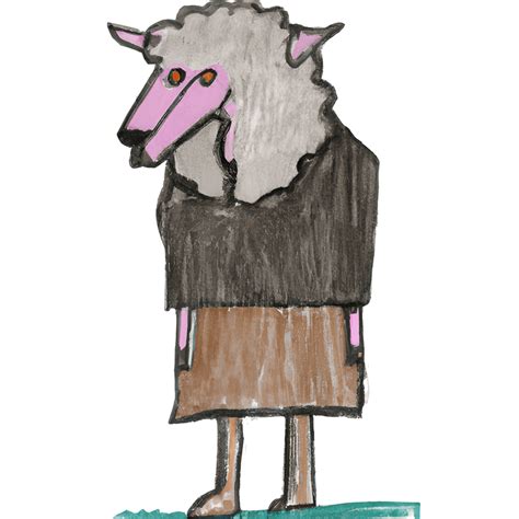 Wolf In Sheeps Clothing Digital Graphic · Creative Fabrica