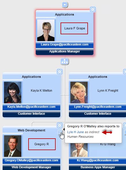 How To Show Indirectmatrix Reporting In Orgpublisher Peoplefluent