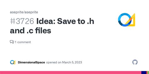 Idea Save To H And C Files · Issue 3726 · Asepriteaseprite · Github