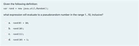 solved consider the following class definition public class