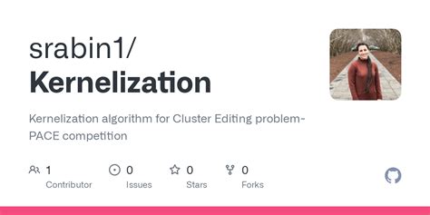 Github Srabin1kernelization Kernelization Algorithm For Cluster