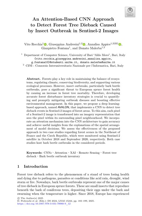 Pdf An Attention Based Cnn Approach To Detect Forest Tree Dieback