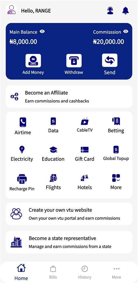 Vtu App With Reseller Option 2000 Bill Payments Included Programming Nigeria