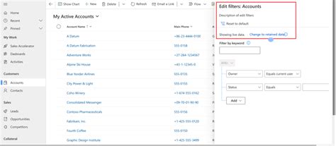 View Long Term Retained Data In Microsoft Dataverse Power Apps