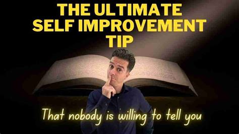 The Ultimate Personal Development Tip Anthony Tedd