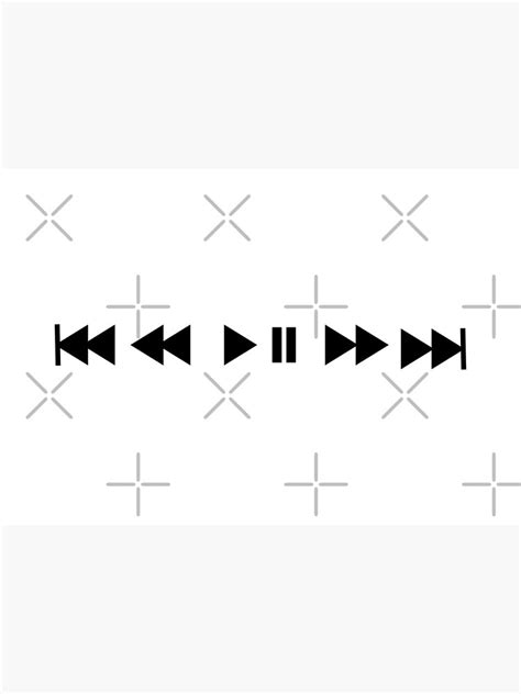 Play Pause Symbol Tattoo