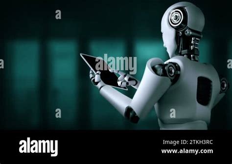 Robot Hominoid Using Tablet Computer For Big Data Analytic Using Ai Thinking Brain Artificial