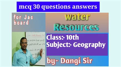 Class 10 Geography Chapter 3 Mcq With Answers Gyan Tarang