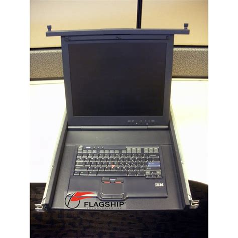 Ibm 7316 Tf3 Flat Panel Console Kit Rackmount 17 Tft Lcd And Ibm Travel Ps 2 Keyboard