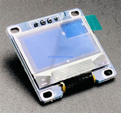 oled display module 0 96 128x64 blue color i2c interface บัดกรีแล้ว arduino raspberry pi
