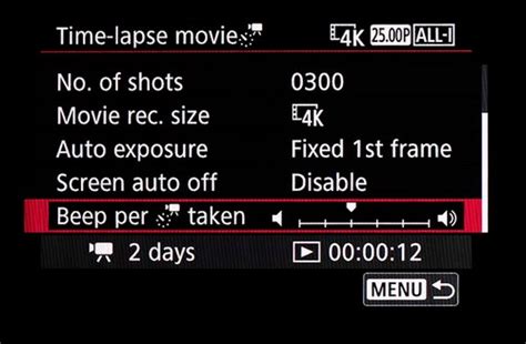 Time Lapse And Interval Recording VAB