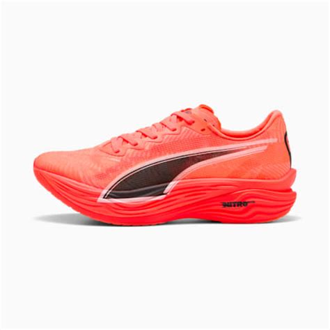 Deviate Nitro™ Elite 3 Running Shoes Men Glowing Red Puma Black