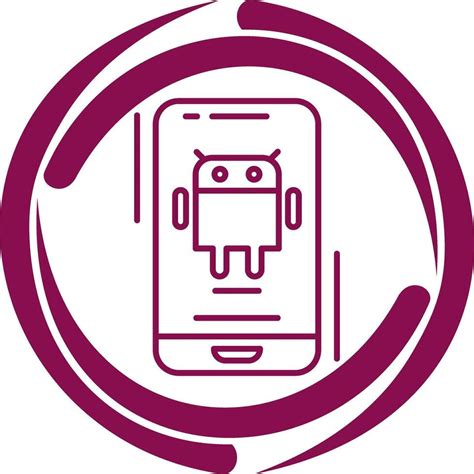 Android Vector Icon 30245880 Vector Art At Vecteezy