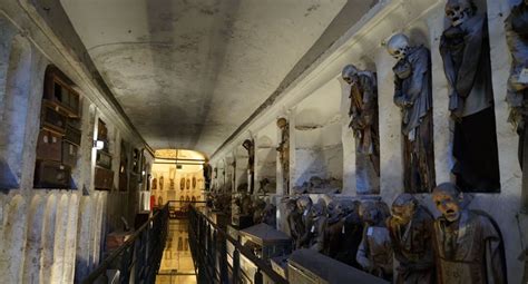 Capuchin Catacombs Of Palermo See Thousands Of Well Dressed Mummies