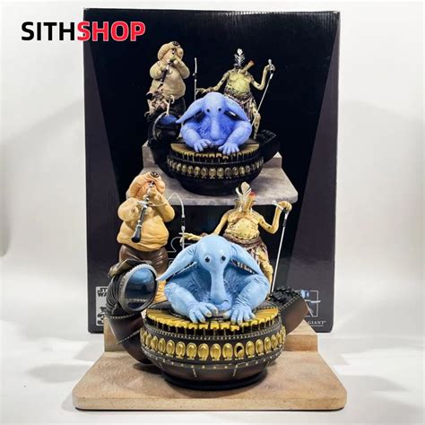 Opened Box статуи Gentle Giant Star Wars Jabbas Palace Max Rebo Band