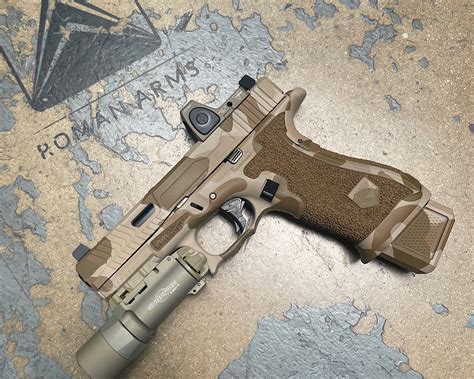Cerakoted Desert Camo Glock Cerakote