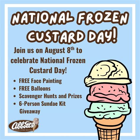 National Frozen Custard Day